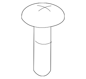 2016-2024 GM Door Window Frame Applique Bolt 11547281 GM ...