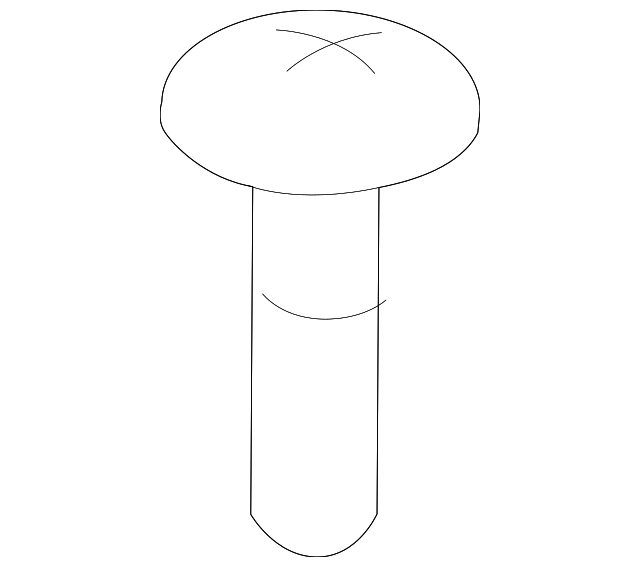 2016-2024 GM Door Window Frame Applique Bolt 11547281 GM ...