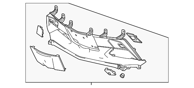 2020-2025 Chevrolet Corvette Carbon Flash Metallic Front Bumper Lower ...