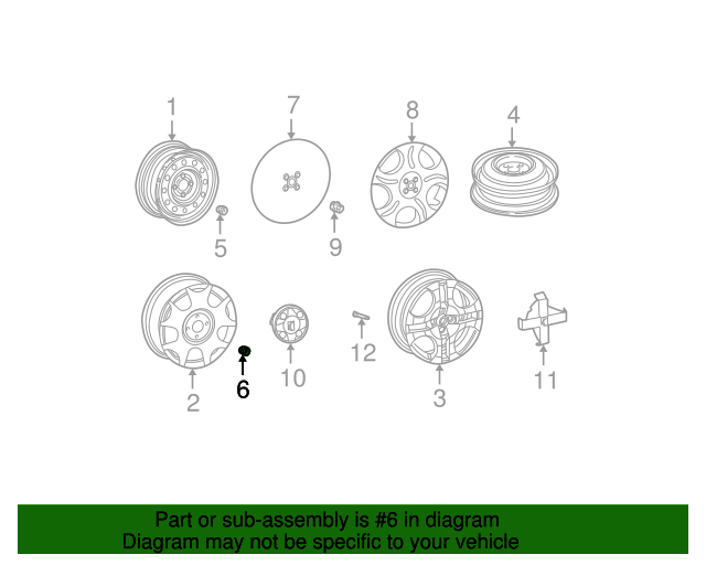 9598799 - OEM GM NUT GMPartsCenter.net | GM Parts Center