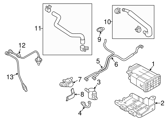 26710-2GTB0 - Breather Tube 2016-2018 Kia Sorento | Kia.Parts Store