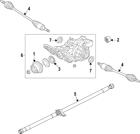 Drive Axles for 2022 Ford Maverick | TascaParts.com