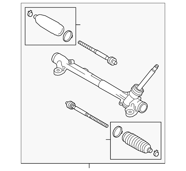 2018-2021 Mazda 6 Steering Gear GBEF-32-110 | RealMazdaParts.com