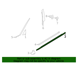 Trim Molding 32229802 | TascaParts.com