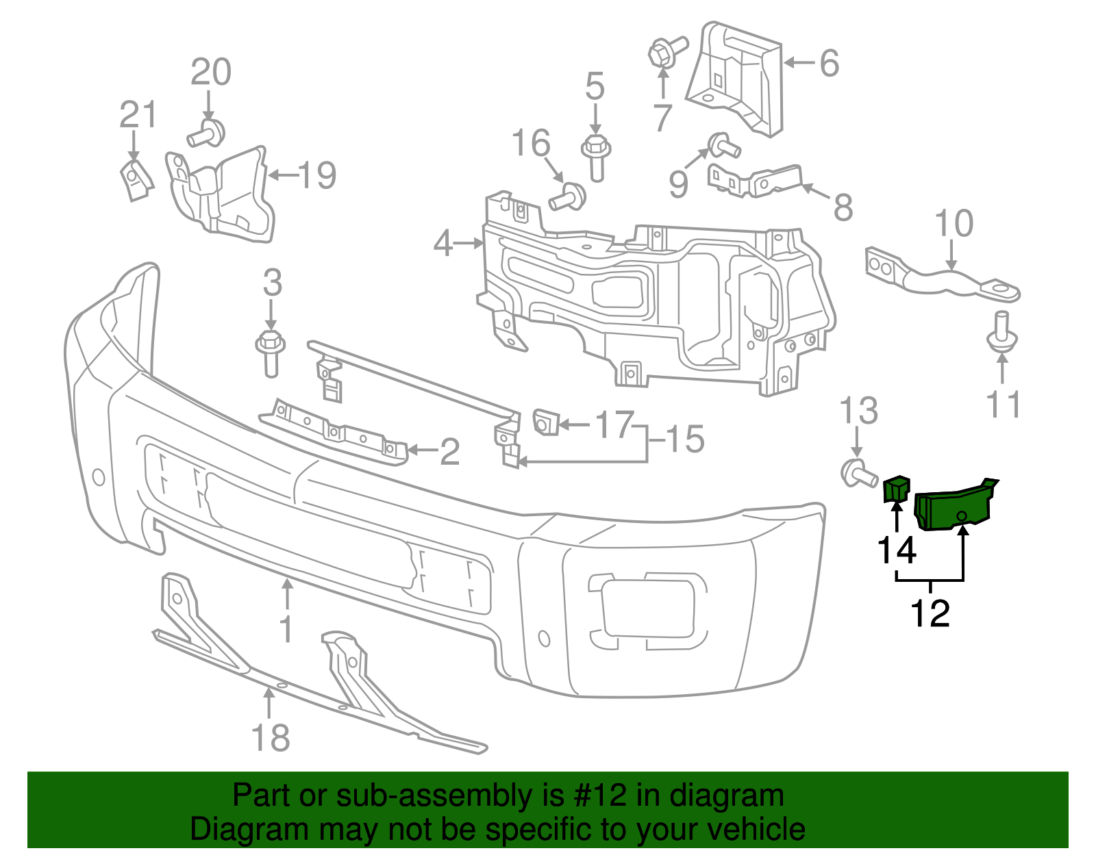 23465293 - OEM GM Guide Bracket | GMPartsCenter.net | GM Parts Center