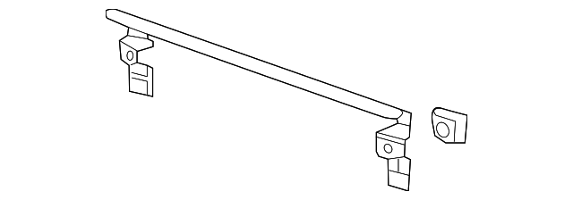 2015 Chevrolet Front Bumper Filler Bracket 22978549 GM | GMPartsDirect.com