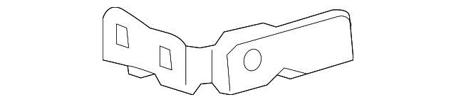 22978552 - Front Passenger Side Bumper Impact Bar Outer Bracket 2015 ...