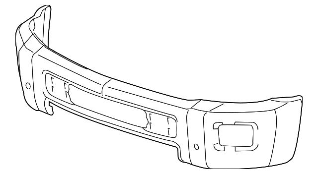 2015-2019 Chevrolet Primed Front Bumper Impact Bar 84057925 | OEM Parts ...