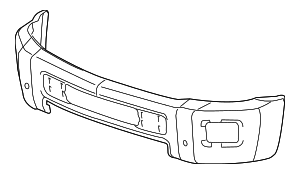 2015-2019 Chevrolet Front Bumper Impact Bar 23229367 GM | GMPartsDirect.com