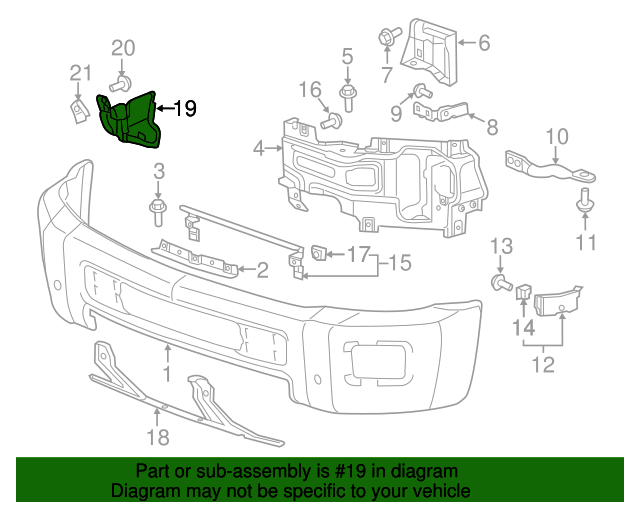 22963223 - OEM GM Splash Shield | GMPartsCenter.net
