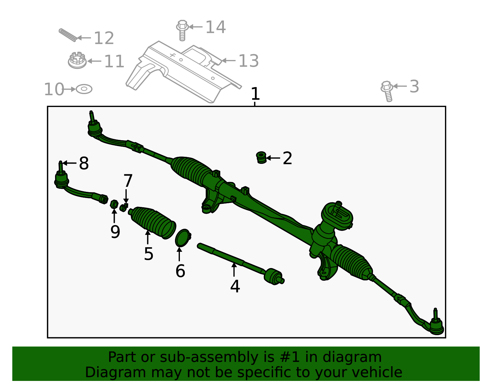 Genuine Rack And Pinion Assembly for 2020-2025 Hyundai Palisade | Part ...