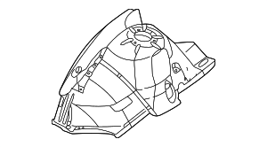 Genuine BMW 41-14-8-401-314 | Wheelhouse Assembly | FREE Shipping on ...