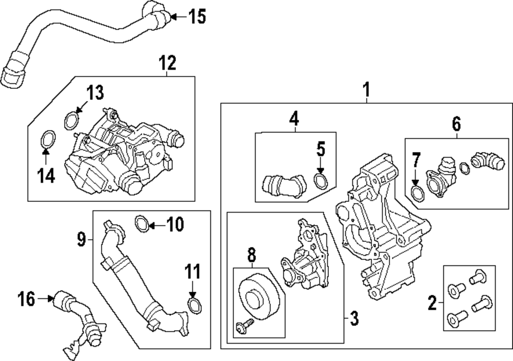 11515a88e71 - 2024-2025 BMW Elbow O-Ring (11-51-5-A88-E71) | BMW of South Atlanta Parts