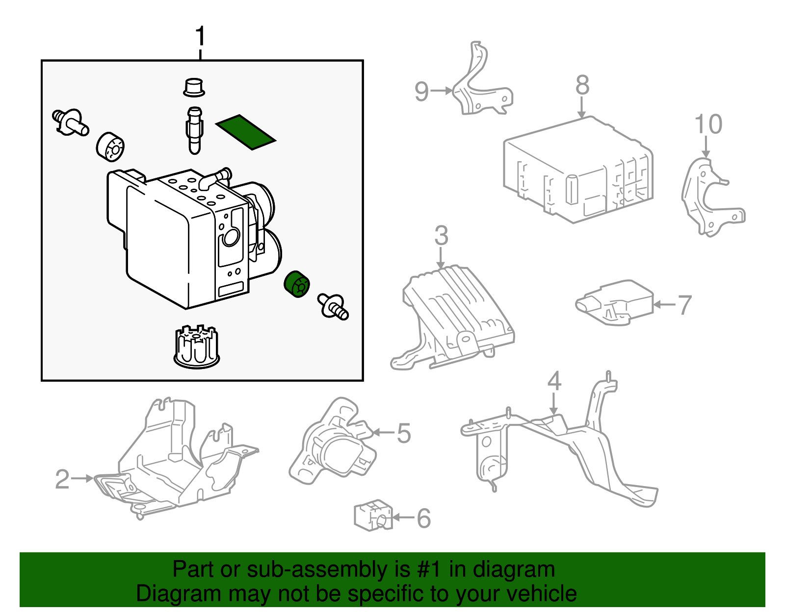 2006-2018 Lexus Modulator Valve GS430 Gs450h GS350 GS460 | My L Parts