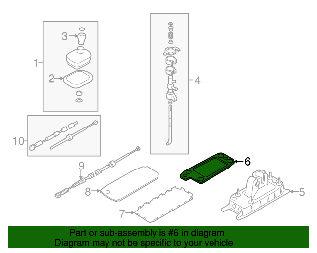 1K0-711-267-B - Gasket 2006-2015 Audi | Audi OEM Parts