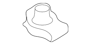 1997-2019 Ford Bumper Nut W520824-S439 | QuirkParts