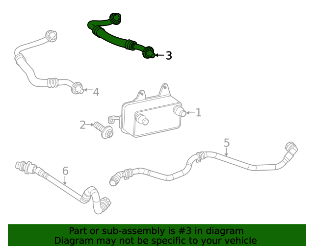 205-270-52-02 - Feed Line 2019-2023 Mercedes-Benz | Mercedes-Benz USA Parts