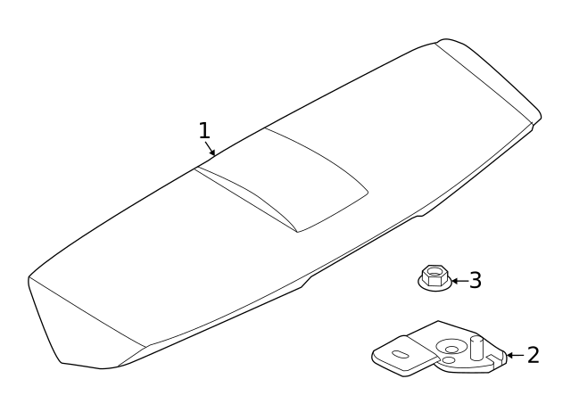 2020-2022 Land Rover Range Rover Sport Spoiler LR135922 ...