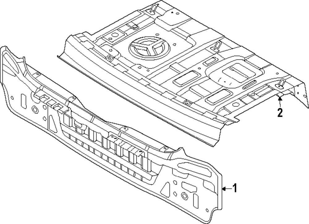 2023-2024 Hyundai Ioniq 6 Package Tray 69300-KL010 | Hyundai Wholesale ...