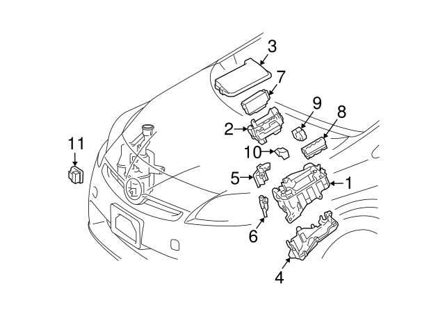 2011-2015 Toyota Relay 82641-47090 | OEM Parts Online