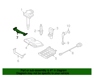 2005-2015 Audi Engine Control Module (ECM) Bracket 8E0-907-500-J | Audi ...
