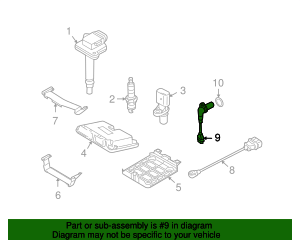 06A-906-433-G - Engine Crankshaft Position Sensor 2000-2015 Audi ...