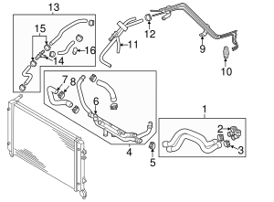 2009-2019 Volkswagen Water Hose Assembly Connector 1K0-121-087-B ...