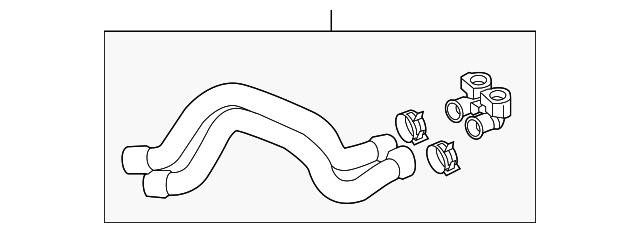 2013-2016 Volkswagen Jetta Hose Assembly 5C0-121-049-E | VW Direct Auto ...
