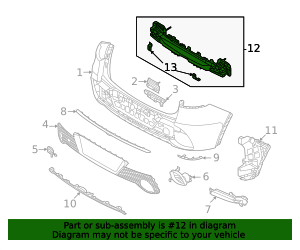 2024 Genesis GV70 Impact Bar 86631-AR000 | OEM Parts Online
