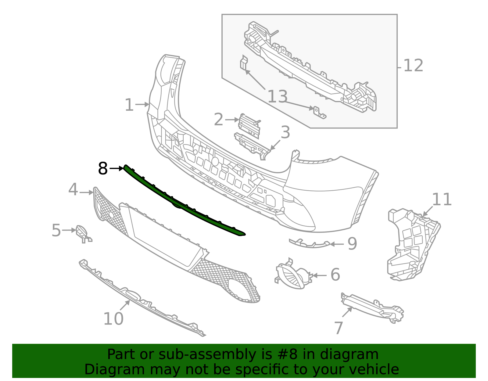 86693-AR100 - High-Quality Center Molding for 2022-2025 Genesis GV70 ...