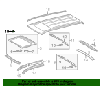 2000-2024 Toyota Drip Molding Clip 7556102020 | Toyota Parts Center