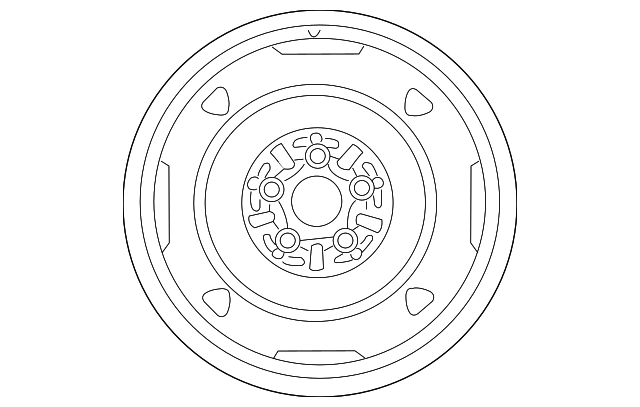 1992-2015 Toyota Spare Wheel 42611-20A50 | Toyota Parts Center