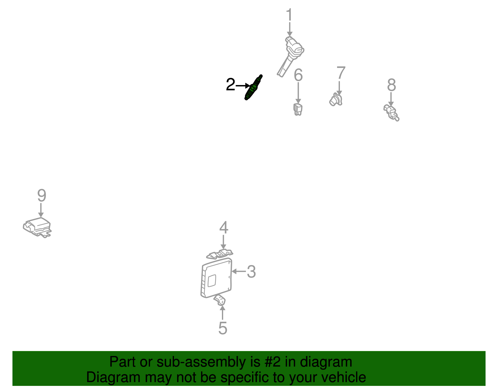 90080-91180 - Spark Plug 1990-2012 Lexus | Lexus of Stevens Creek Parts