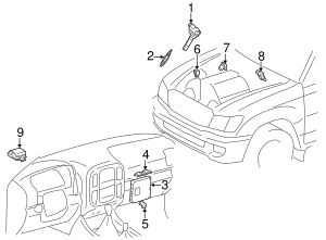 89461-0C010 - Pressure Sensor 2000-2007 Lexus | Lexus Parts Outlet