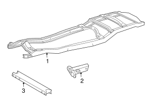 2003-2006 Ford Cross-Member 2L1Z-5L005-AA | TascaParts.com