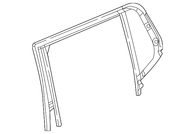 84045952 - Run Weather-Strip - 2019 2020 GMC Acadia | Findlay Part