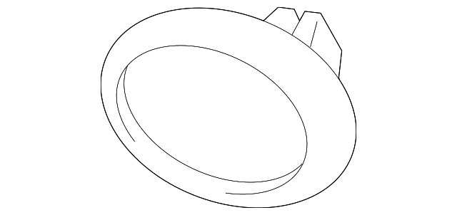 2003-2004 Hyundai Tiburon Blank Cover 86517-2C000 | OEM Parts Online