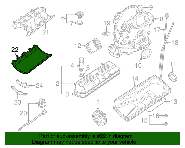 Genuine OEM Manifold Gasket Part# LKJ500020 Fits 1987-2004 Land Rover ...