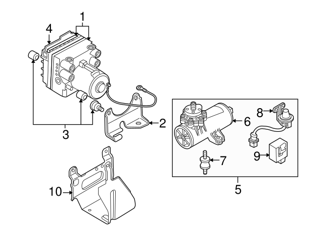 2001-2006 Volvo Vacuum Pump 31317445 | TascaParts.com