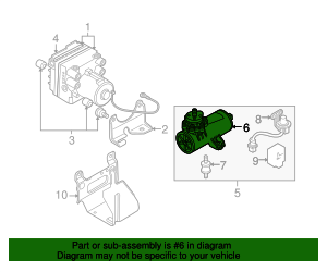 2001-2006 Volvo Vacuum Pump 31317445 | TascaParts.com
