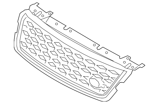 2018-2020 Land Rover Range Rover Velar Grille LR092631 | XportAuto