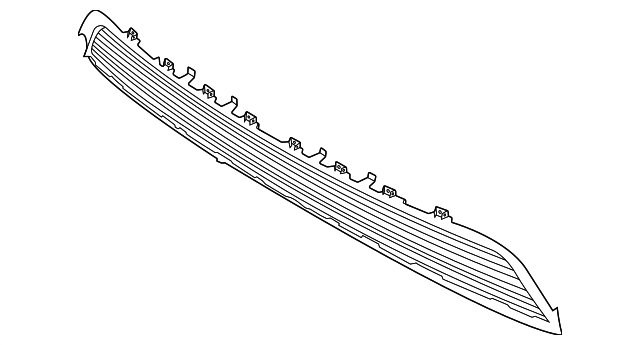 Genuine Lower Grille for 2021 Land Rover Range Rover Velar | Land Rover ...