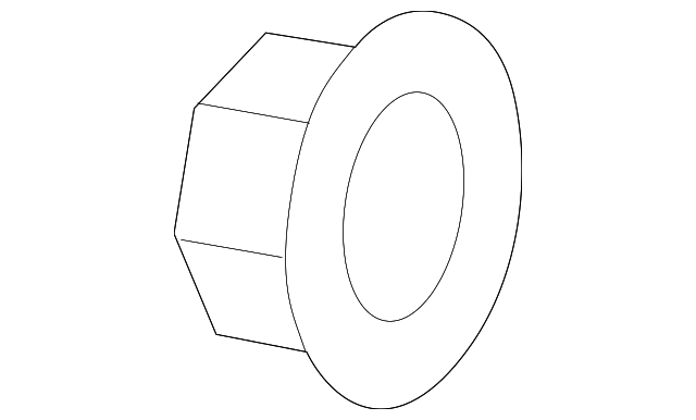 1993-2024 Nissan Steering Wheel Nut 01223-00241 | TascaParts.com