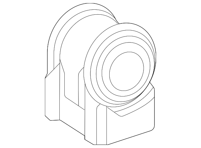 Genuine Toyota Stabilizer Bar Bushing part# 48815-33150 for 2018-2024 ...