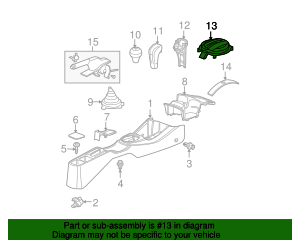 54715-TK6-L81ZA - Shift Indicator 2011 Honda Fit | Honda Parts Online