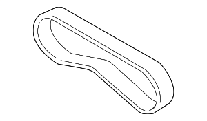 11287631814 - 2002-2006 BMW AC Belt (11-28-7-631-814) | BMW of South ...