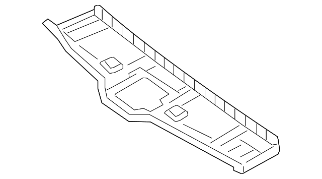 207-690-05-50-9H30 - Roof Opening Trim 2011-2013 Mercedes-Benz ...