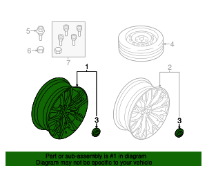 2018-2019 Volvo XC60 22 Inch 5-Double Spoke Matt Black Diamond Cut ...