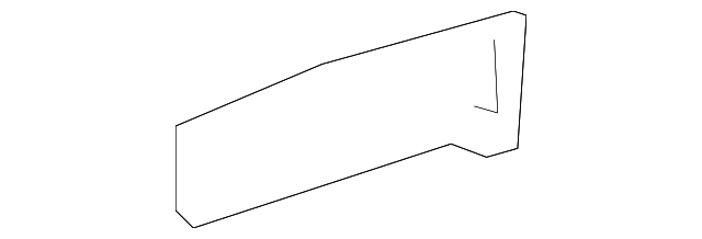 221-910-23-54-7E94 - Side Cover 2010-2013 Mercedes-Benz S 400 ...