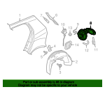 2010-2014 Volkswagen Fuel Door 5K6-809-857-C-GRU | QuickParts